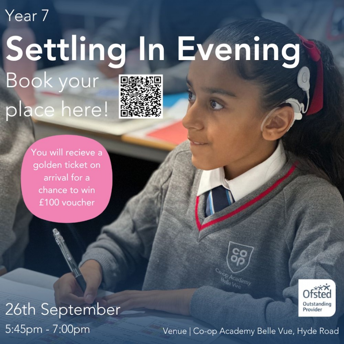 Co-op Academy Belle Vue - Year 7 Settling In Evening | AAVP Letter to ...